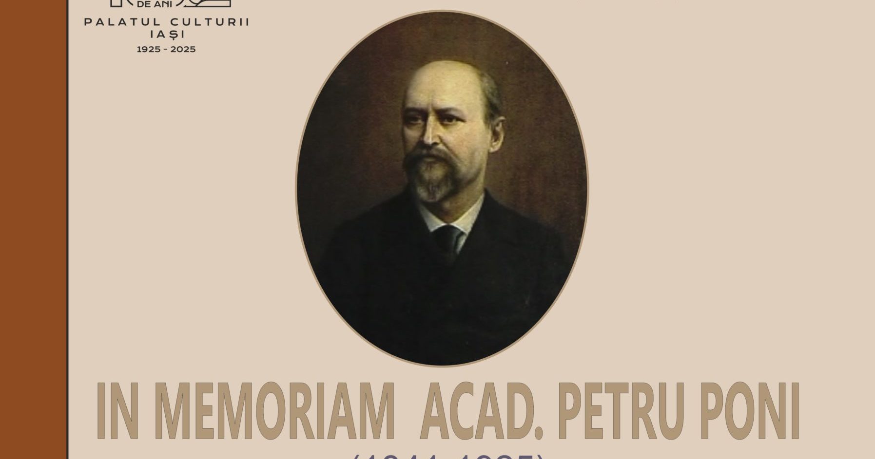 IN MEMORIAM Acad. Petru Poni - 100 de ani de la dispariția reputatului ...