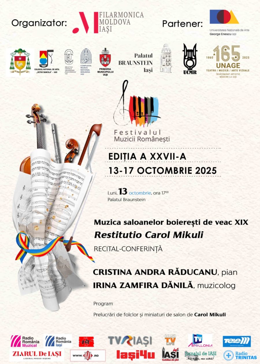 Festivalul Muzicii Românești, Palatul Braunstein – Muzica saloanelor ...